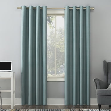 Sun Zero Eldon Trellis Print Blackout Grommet Curtain Panel, 40"x63 ...
