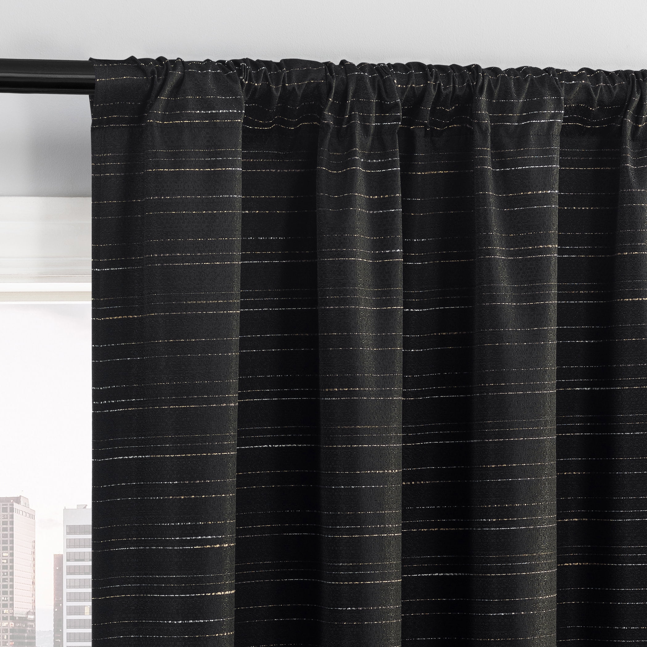 Sun Zero Sylvan Blackout Curtain Panel - 40x63 - Walmart.com