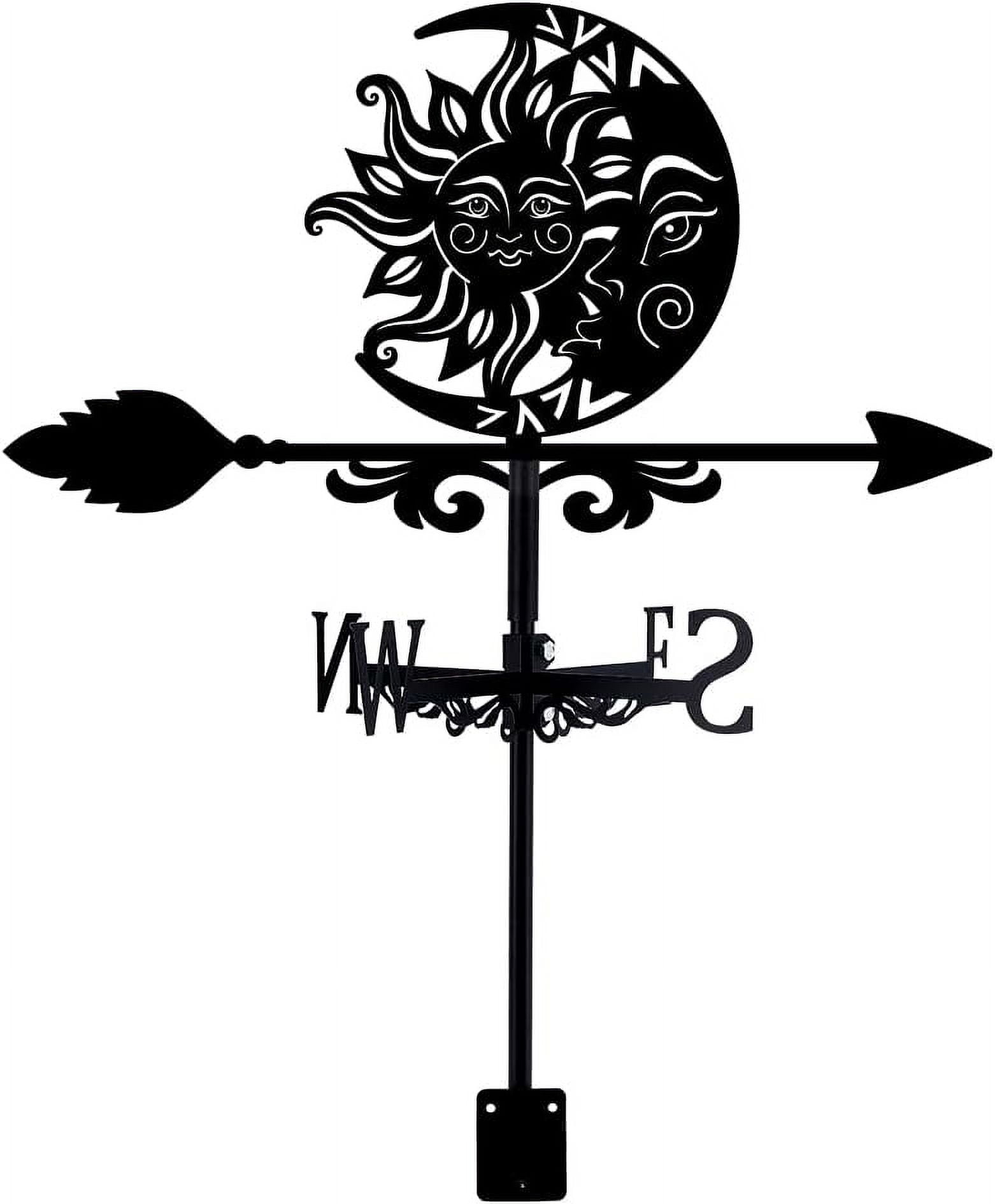Sun and Moon Weathervanes Sun And Moon Totems Weather Vane - Walmart.com