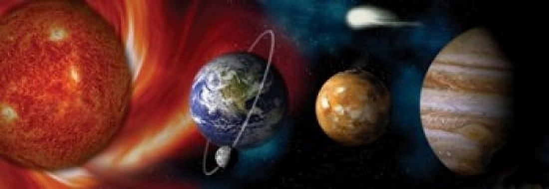 Sun and planets Poster Print (18 x 7) - Walmart.com