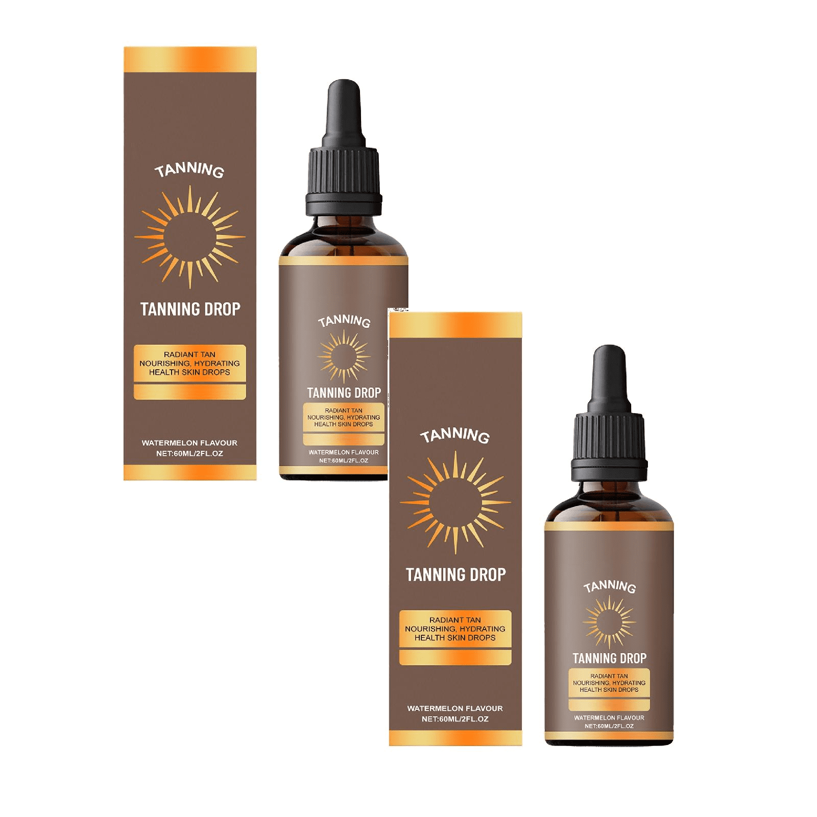Sun-less Tànning Drops – Drin*kàble Oral Sǔpplement, Natural Vegàn ...