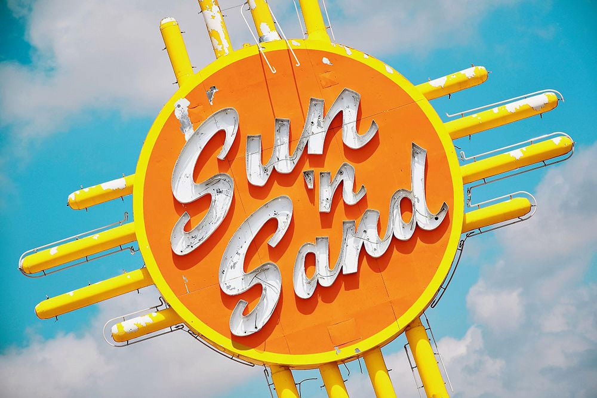 Sun n Sand No. 2 by Carlos Vargas (24 x 16) - Walmart.com