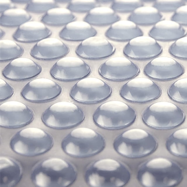 Sun2Solar Round 1200 Series Clear Swimming Pool Solar Cover with 6-Pack ...
