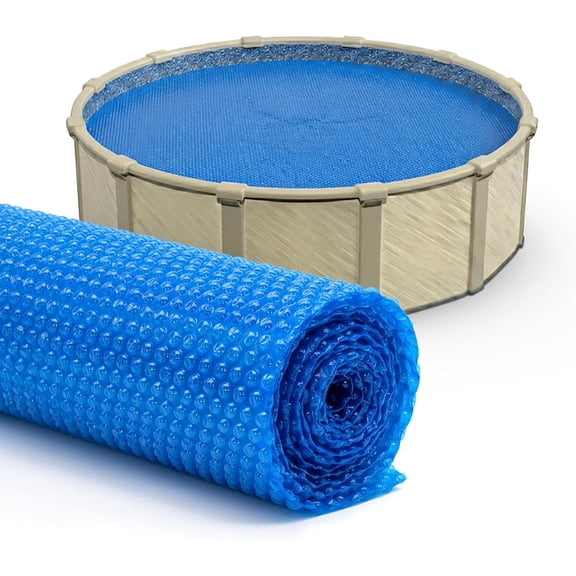 Sun2Solar Blue 1600 Series Solar Pool Cover, 14'x28' for In-Ground and ...