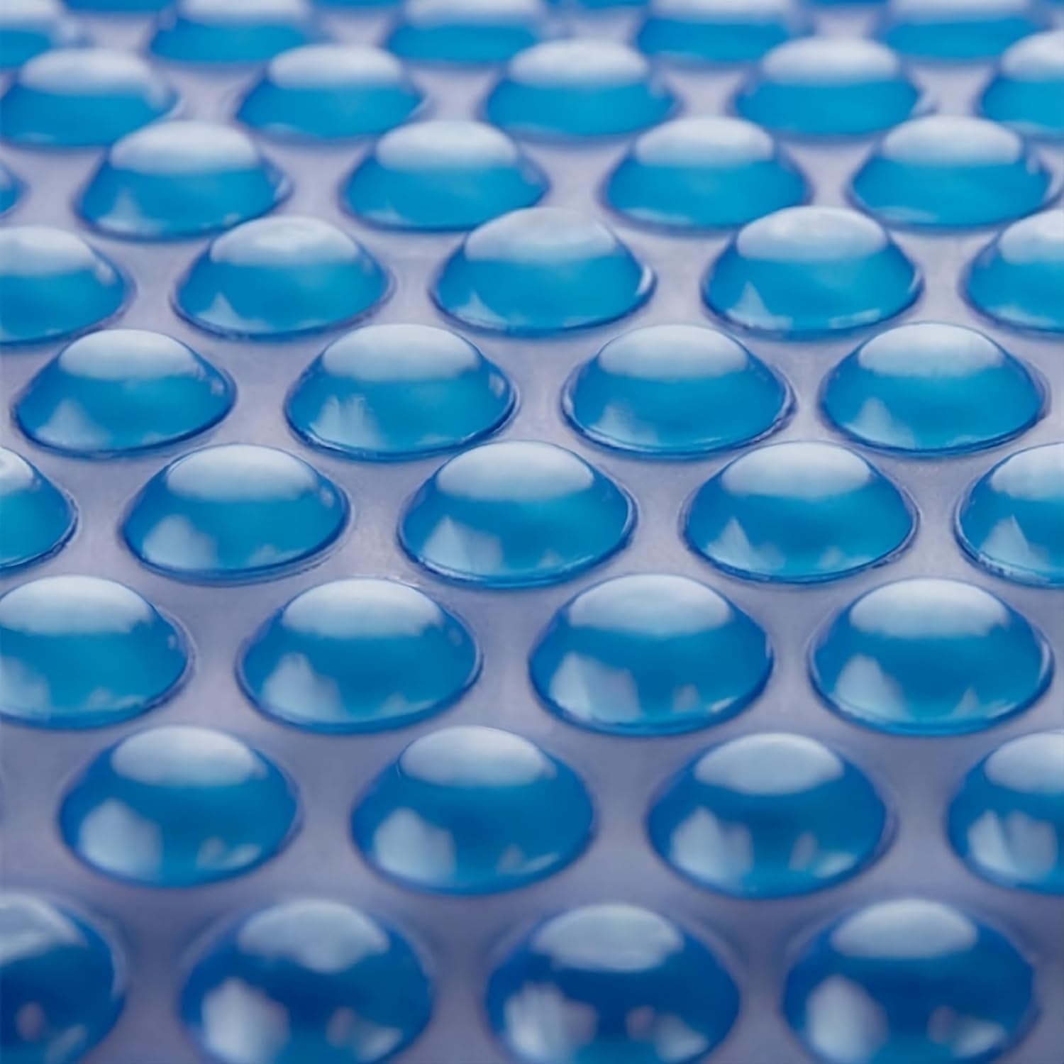 Sun2Solar Round 800 Series Blue Swimming Pool Solar Cover with 6-Pack ...