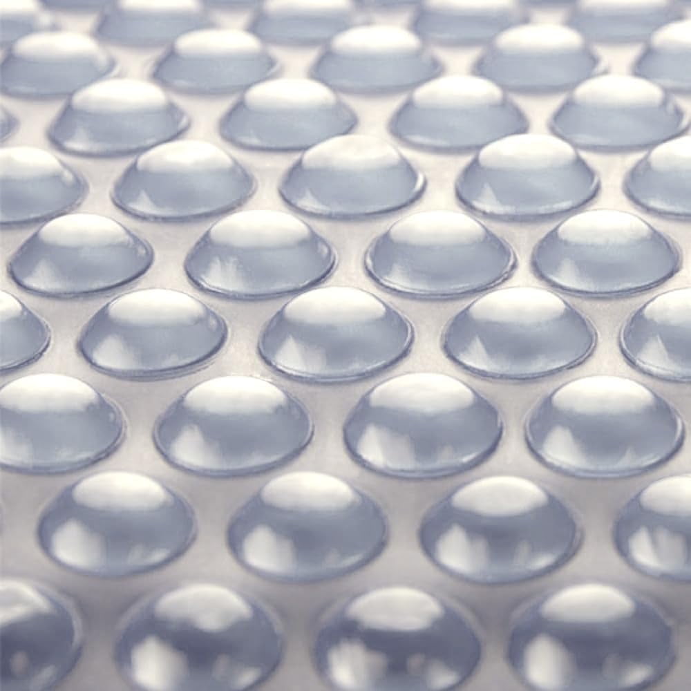 Sun2Solar Square 1200 Series Clear Swimming Pool and Spa Solar Cover, 7 ...