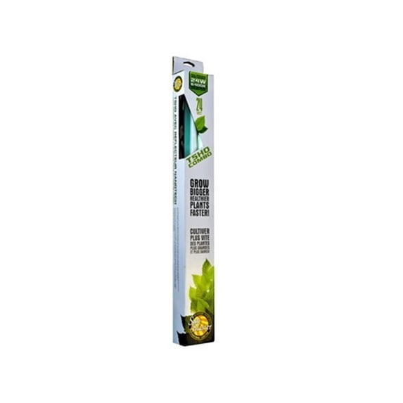 SunBlaster 24 in. T5HO 24W 6400K Complete Lamp & Fixture Kit - Walmart.com