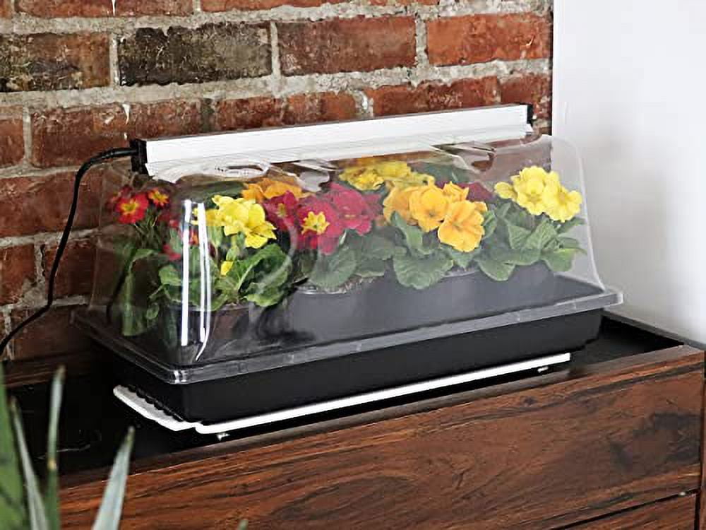 SunBlaster SL1600227 Mini Greenhouse Kit w/Stand, Black - Walmart.com