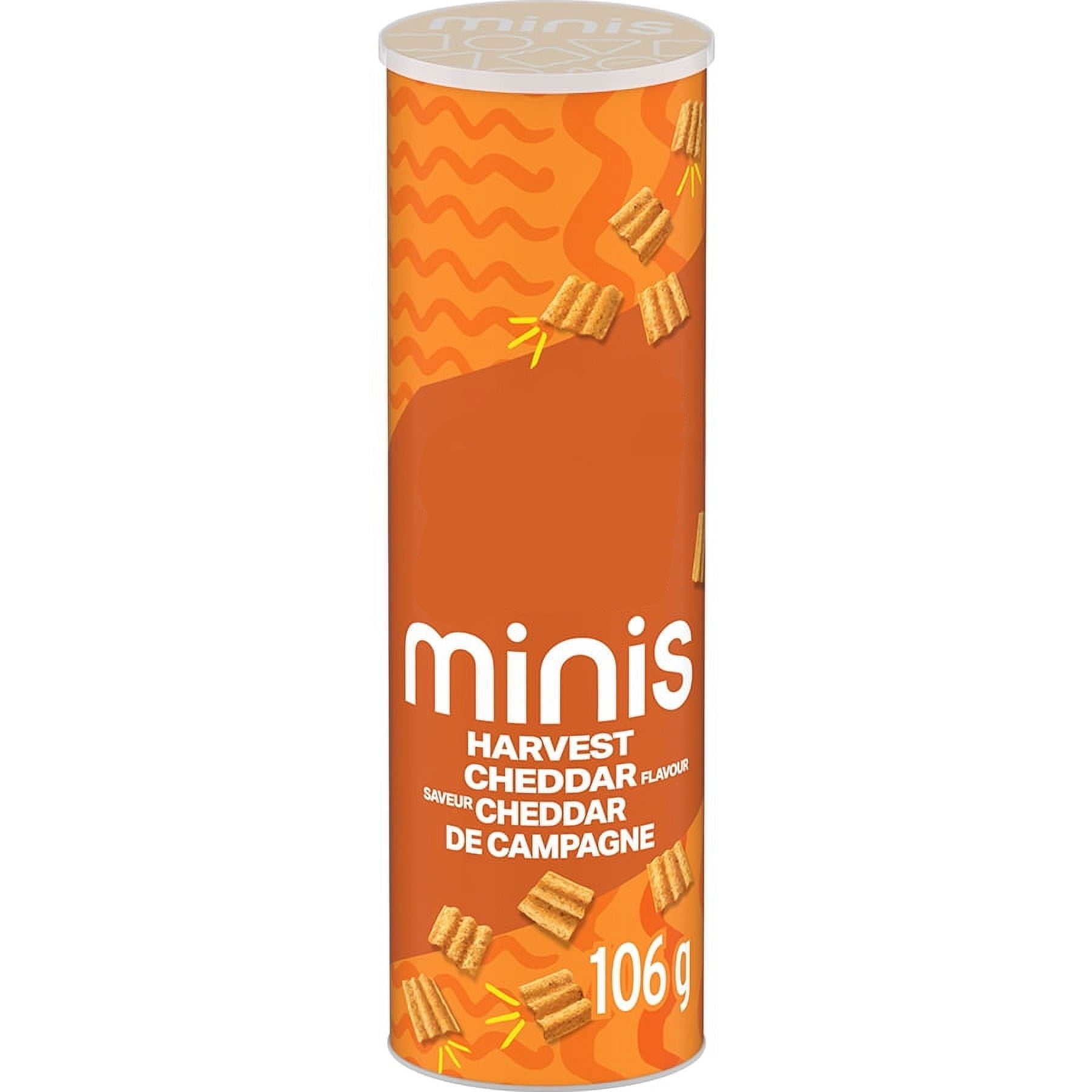 SunChips Harvest Cheddar Flavored Multigrain Snacks, 106g/3.7 oz, Canister - Walmart.com