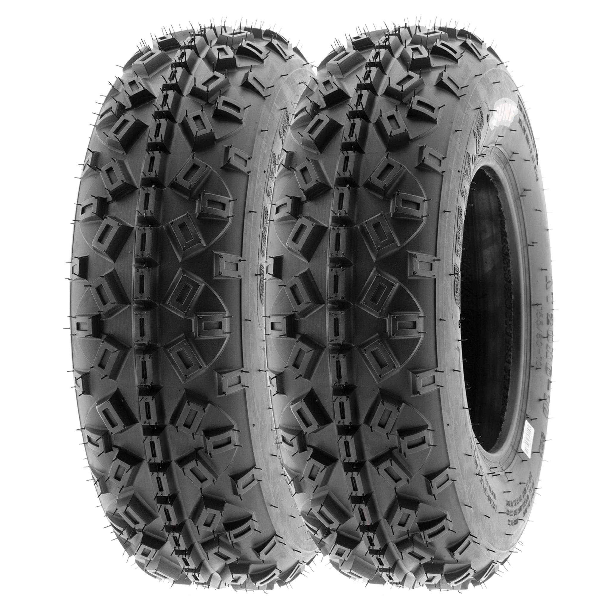 SunF All Terrain ATV UTV Quad Tires 21x6-10 21x6x10 6 PR A035 (Pair of ...