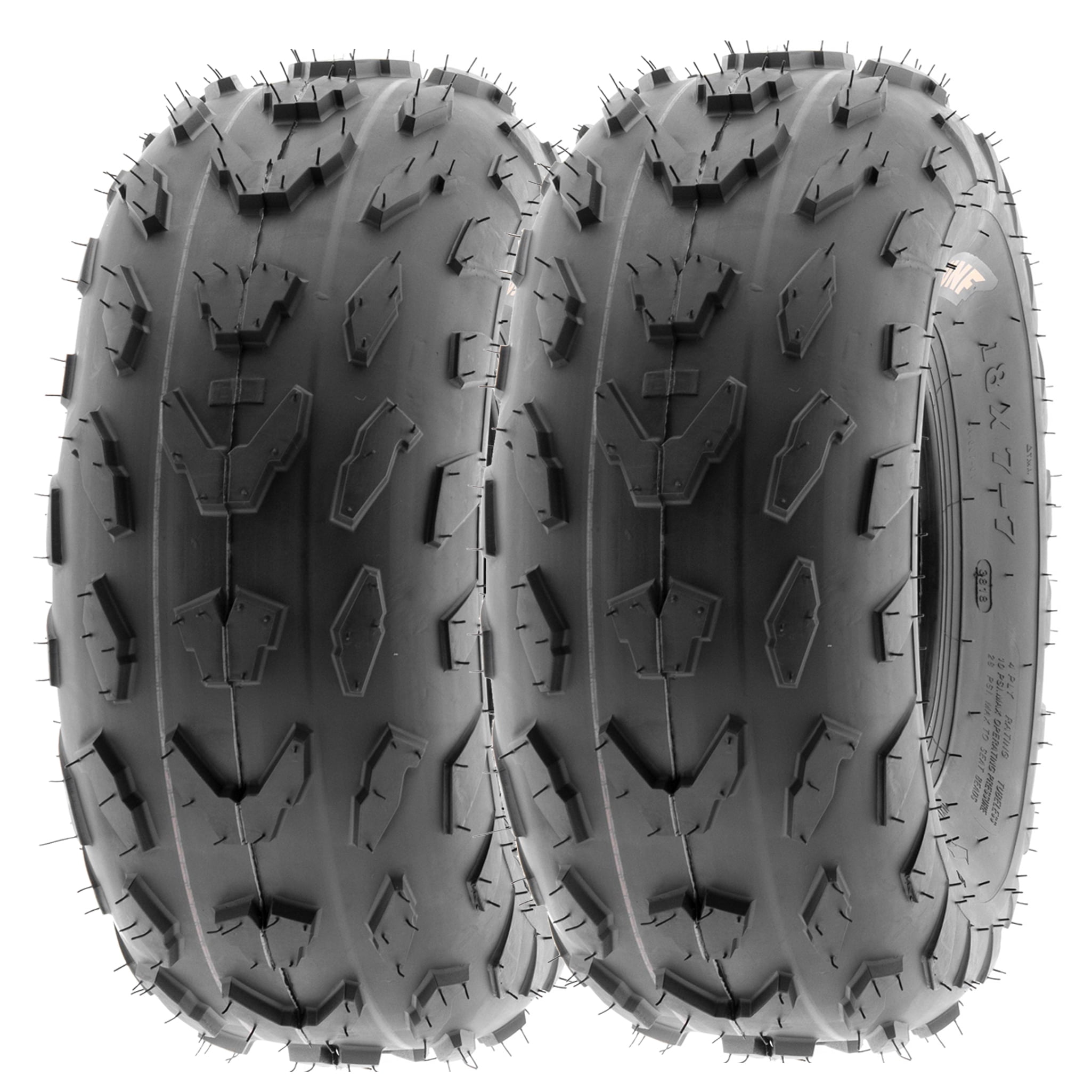 SunF A007 All-Terrain ATV UTV Tires, 20x7-8 6 PR, Pair of 2, Durable ...