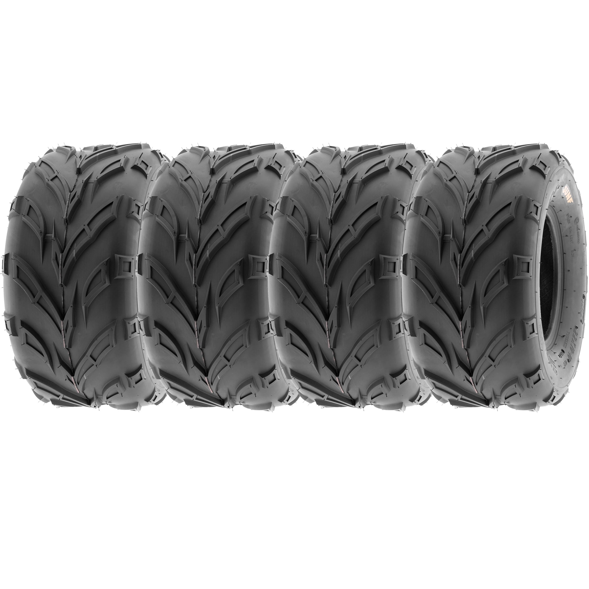 SunF All Terrain ATV UTV Quad Tires 20x10-10 6PR A004 (Set of 4 ...