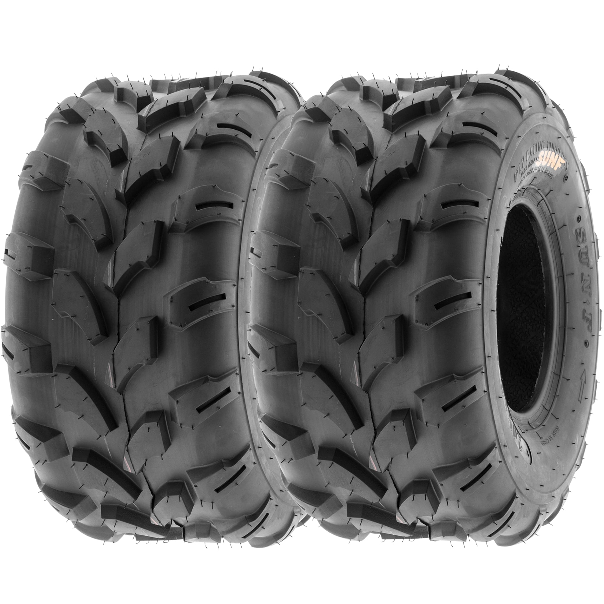 SunF A003 ATV Tires, 20x10-8 All-Terrain, 6 Ply Durable & Versatile ...
