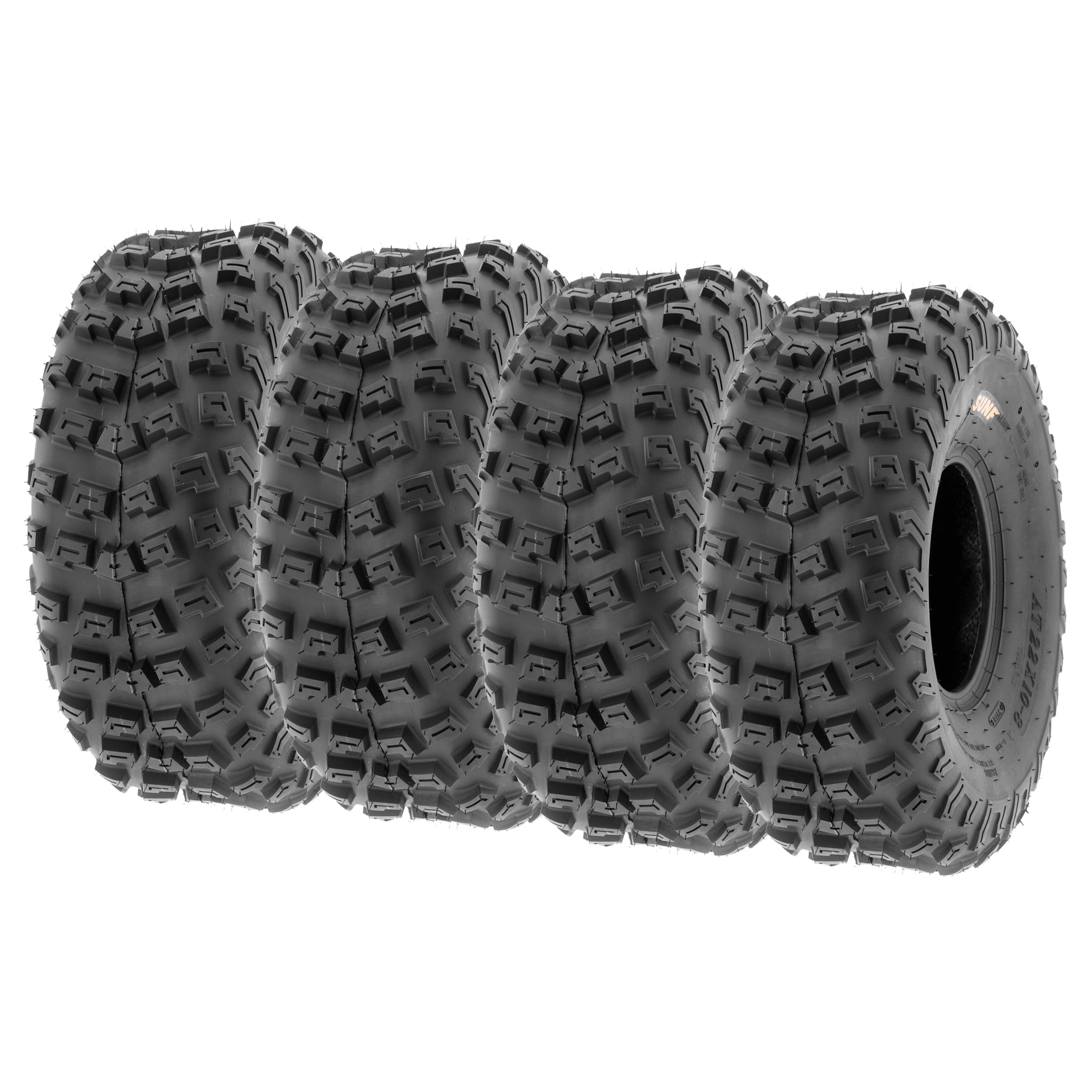 SunF A030 22x10-8 22x10x8 Specialized Directional All-Terrain ATV Tires ...