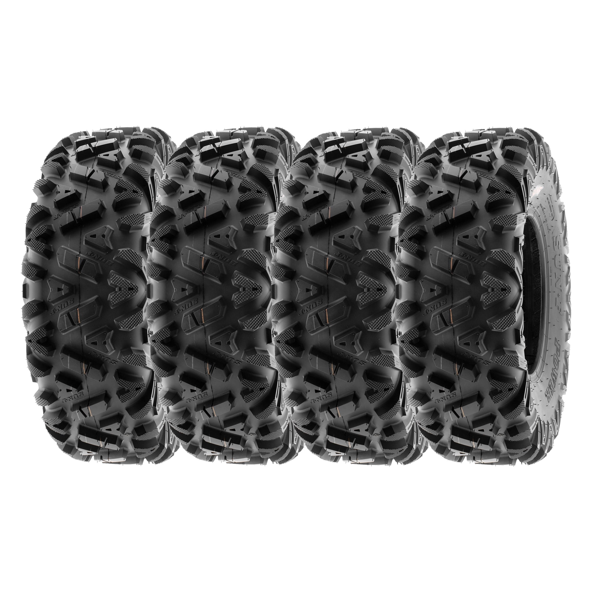 SunF All Terrain ATV UTV Quad Tires 32x10R15 32x10x15 8 PR A033 (Set of ...