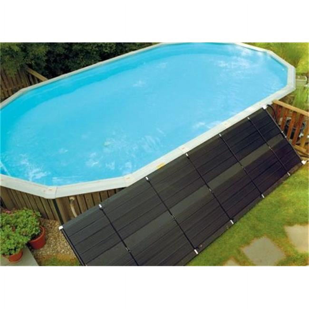 SunHeater Universal In Ground Above Ground Solar Heating Panel Pool ...