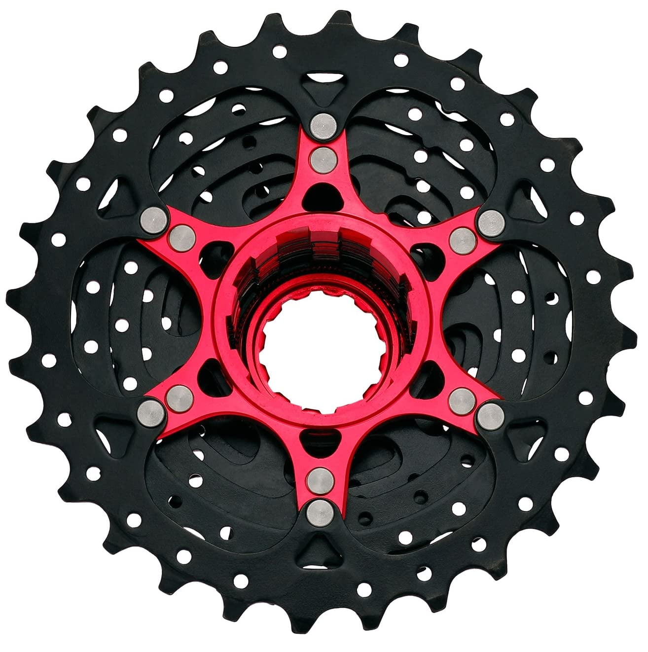 SunRace Black 10 Speed 11-28 Tooth Cassette - Walmart Business Supplies
