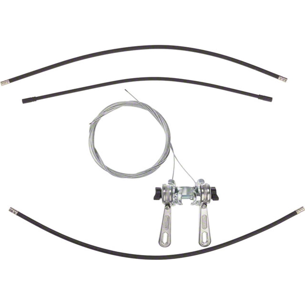 SunRace SLR103 Friction Shifters: Pair, 22.2mm Stem Mount - Walmart.com