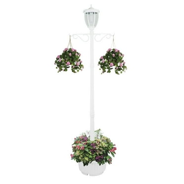 SunRay Cambrian Solar Light, Lamp Post/Planter, Outdoor, Wall Mount ...