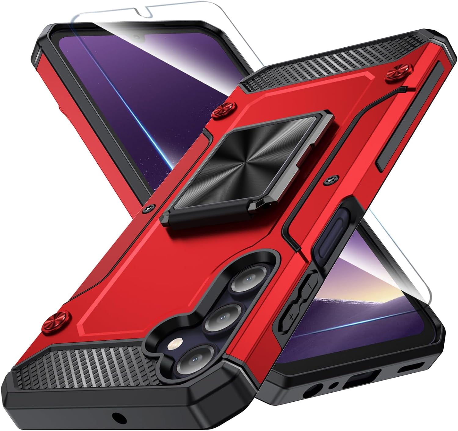 SunRemex for Samsung Galaxy A15 5G Case with HD Screen Protector ...