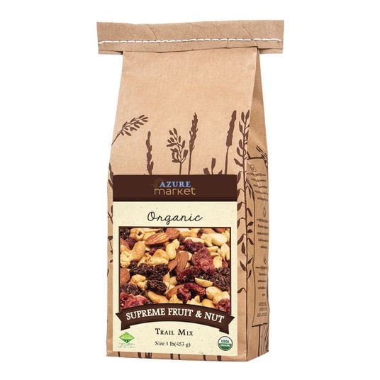 SunRidge Farms Supreme Fruit & Nut Trail Mix, Organic-1 lb - Walmart.com