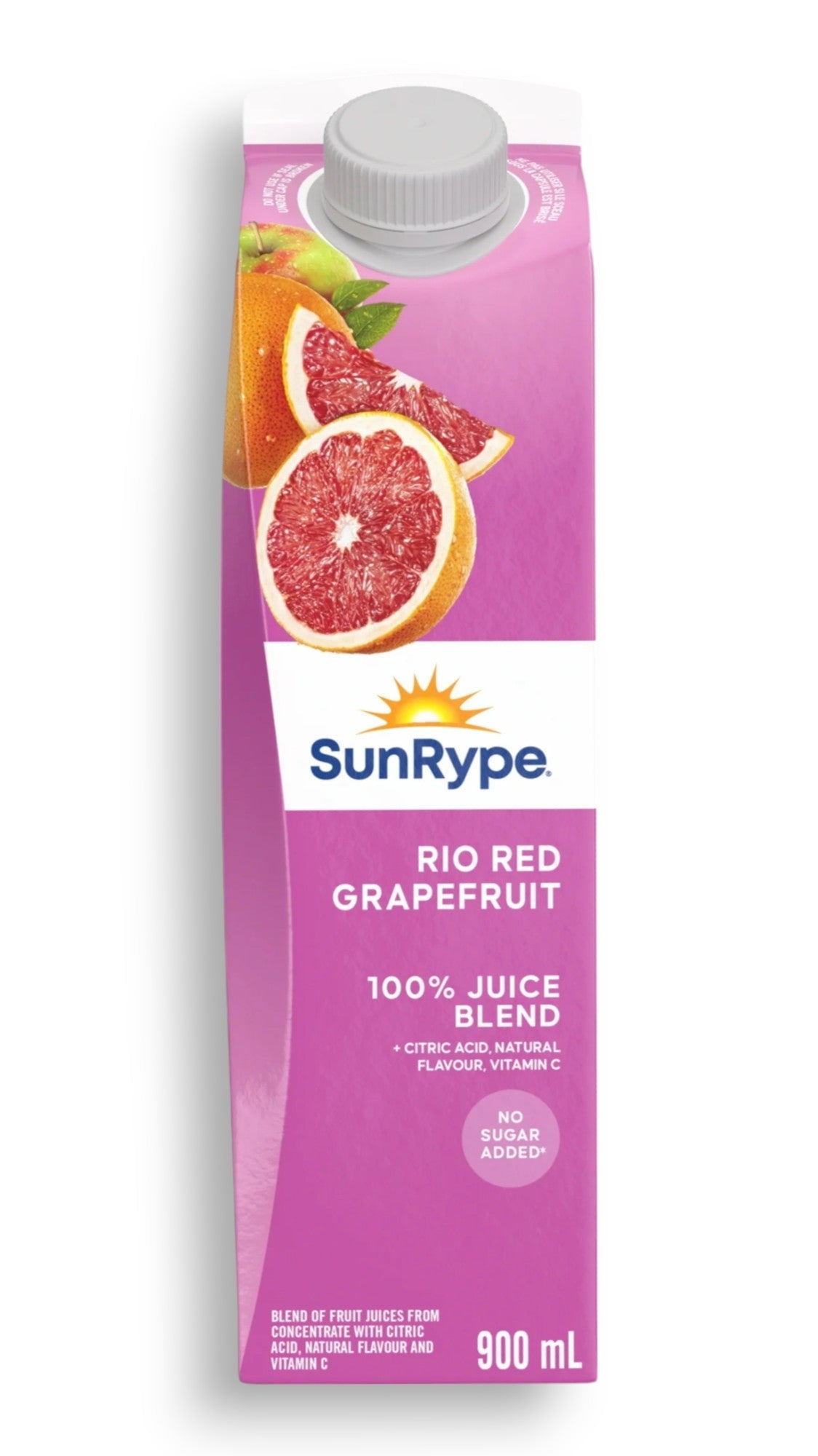 SunRype Fruit Juice, Rio Red Grapefruit, 900ml/30.4 fl. oz. - Walmart.com