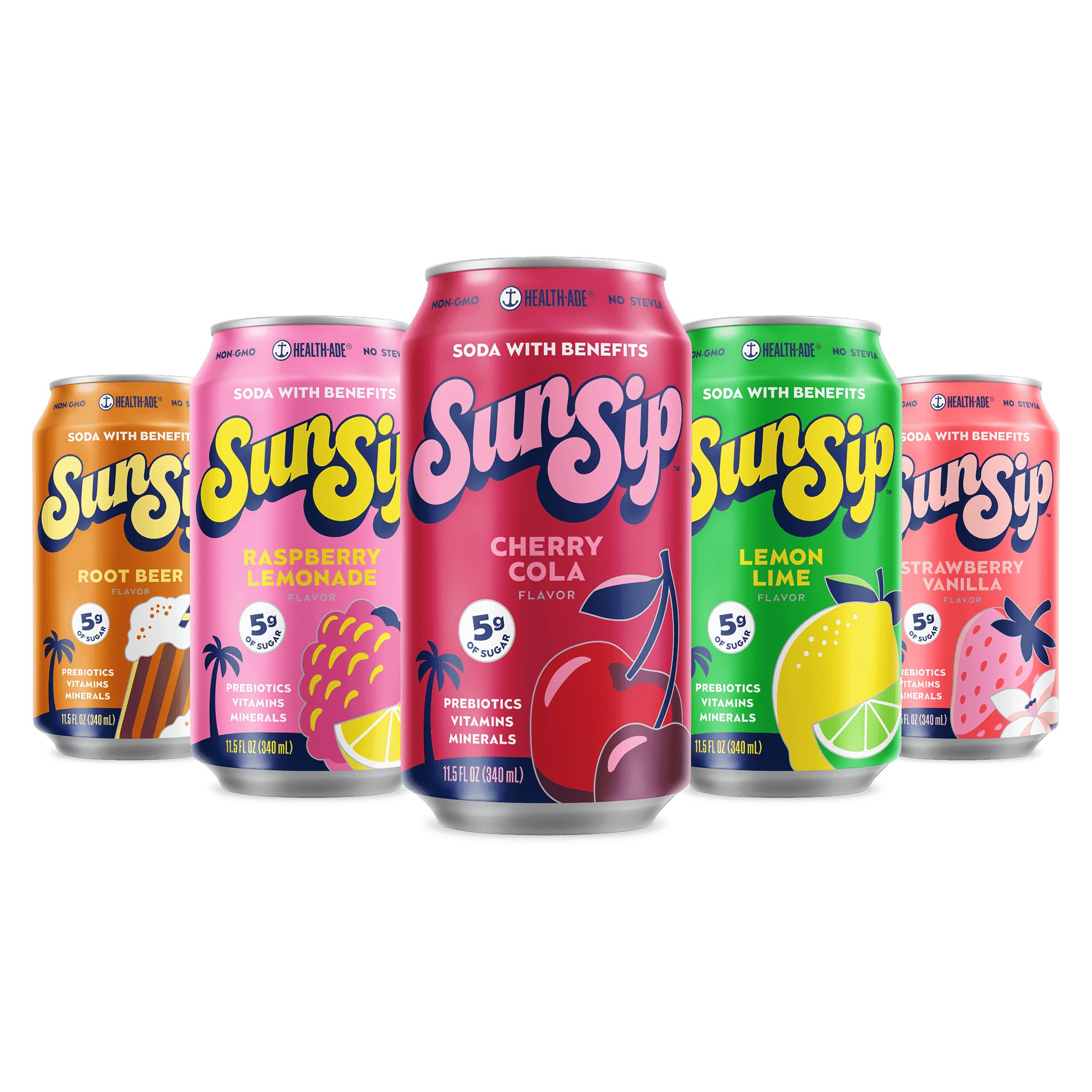SunSip Soda Sampler Variety Pack, 11.5 oz, (Pack of 12) - Walmart.com