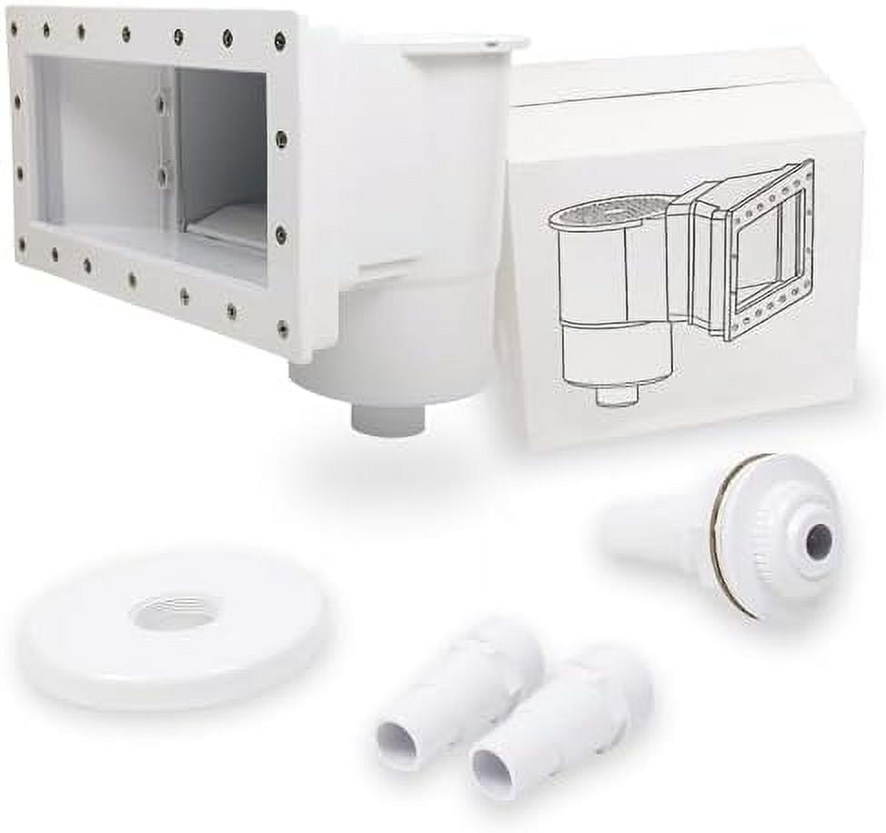 SunSolar Through Wall Skimmer Kit - Wide Mouth Opening for Above Ground ...