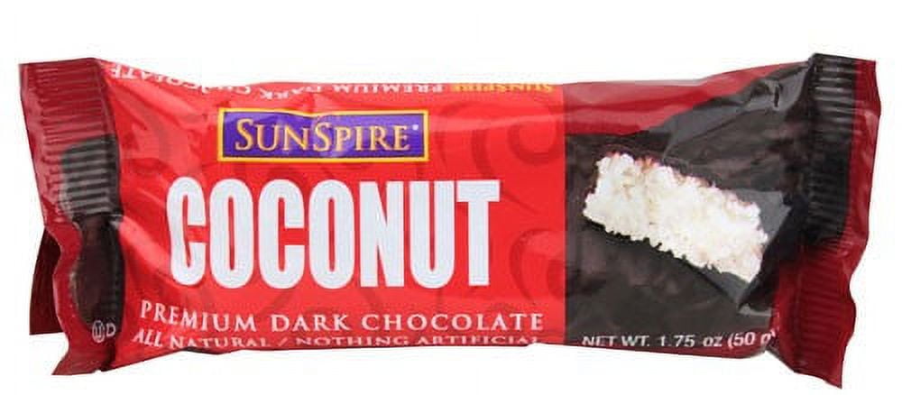 SunSpire Chocolate Bar Coconut 1.75 Ounce - Walmart.com