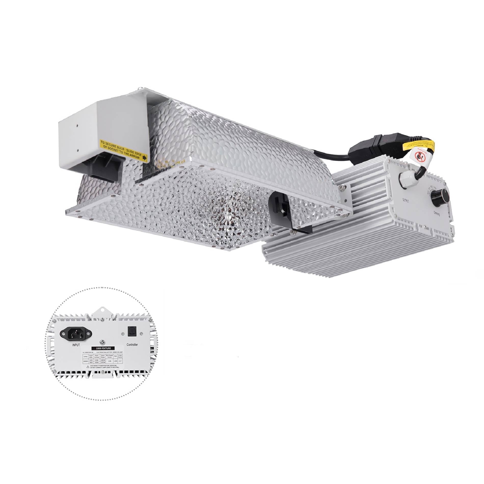 SunStream 1000 Watt DE Double Ended HID Grow Light System Kit with ...