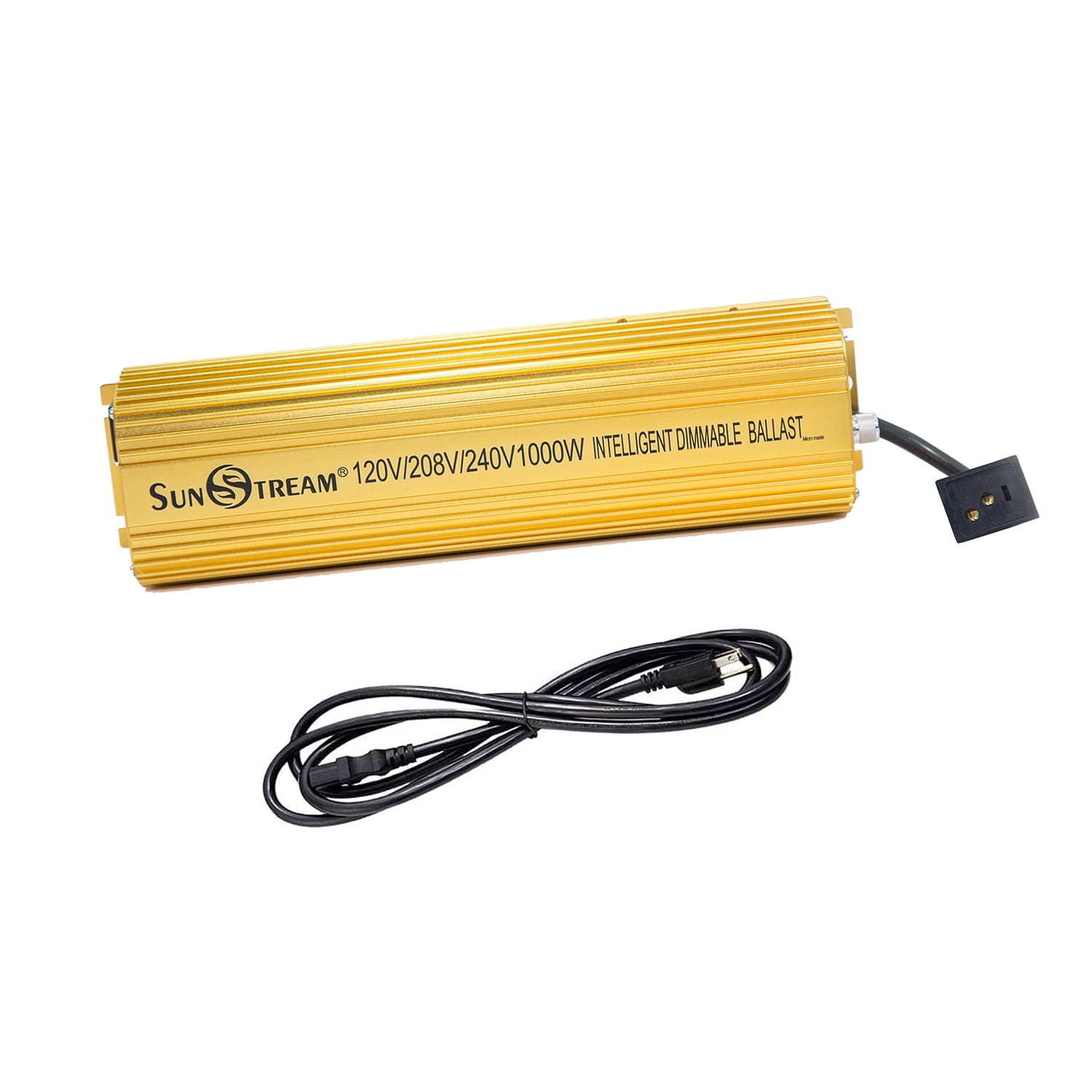 SunStream 1000 Watt Dimmable Digital Electronic Ballast for MH/HPS Grow ...