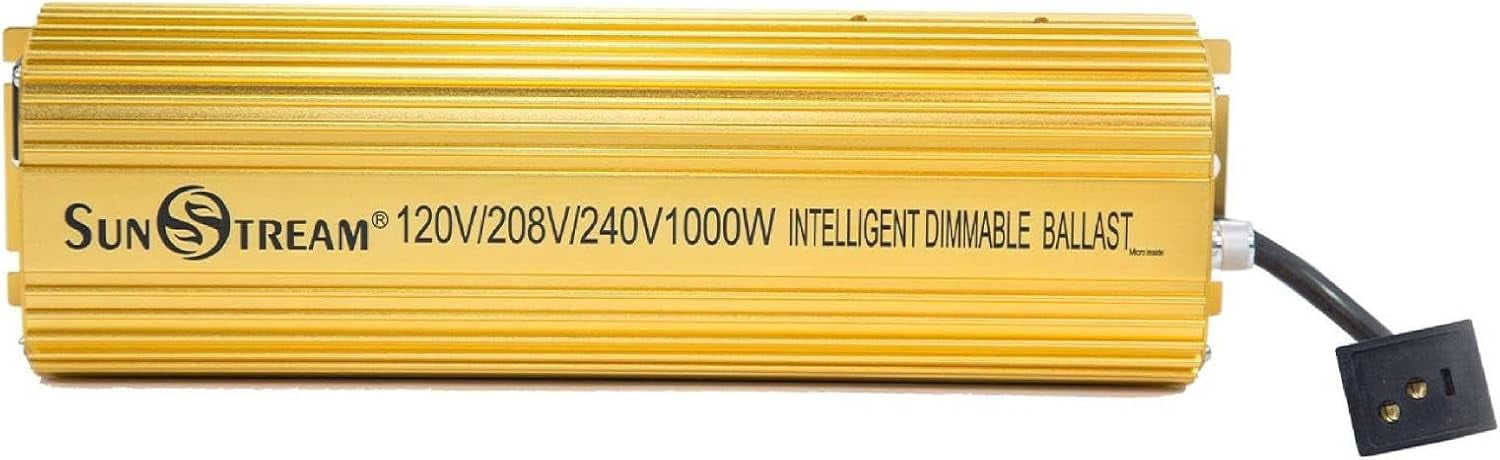 SunStream 1000 Watt HPS Light Dimmable Electronic Grow Light Ballast ...