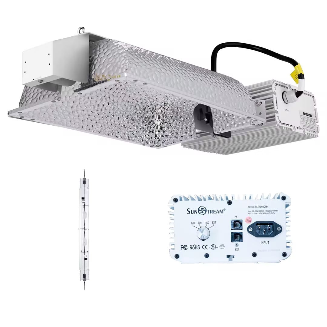 SunStream 630W Double Ended Ceramic Metal Halide Lamp HID Grow Bulbs ...