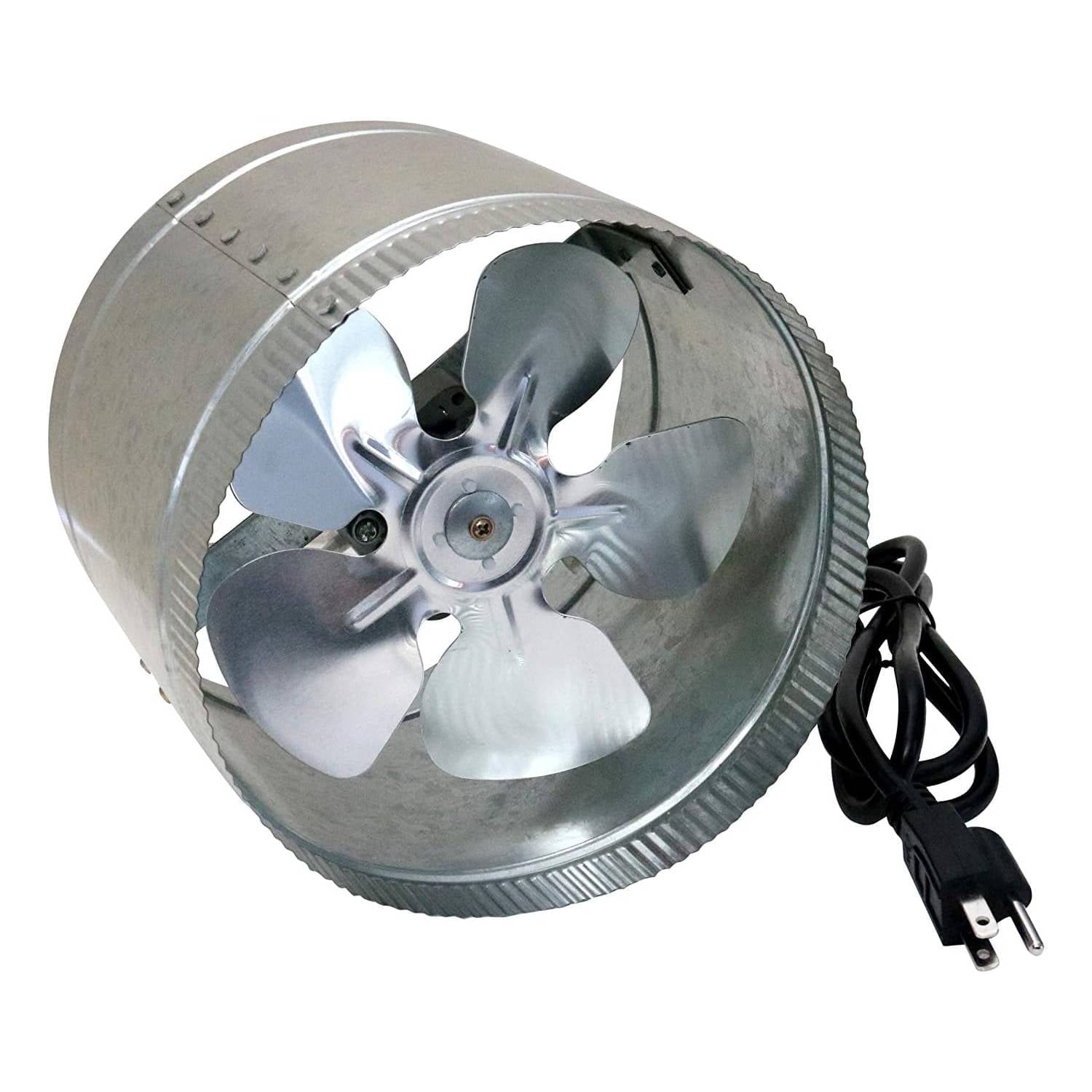 SunStream 8 inch Duct Booster Fan 420 CFM Exhaust Fan for Heating ...