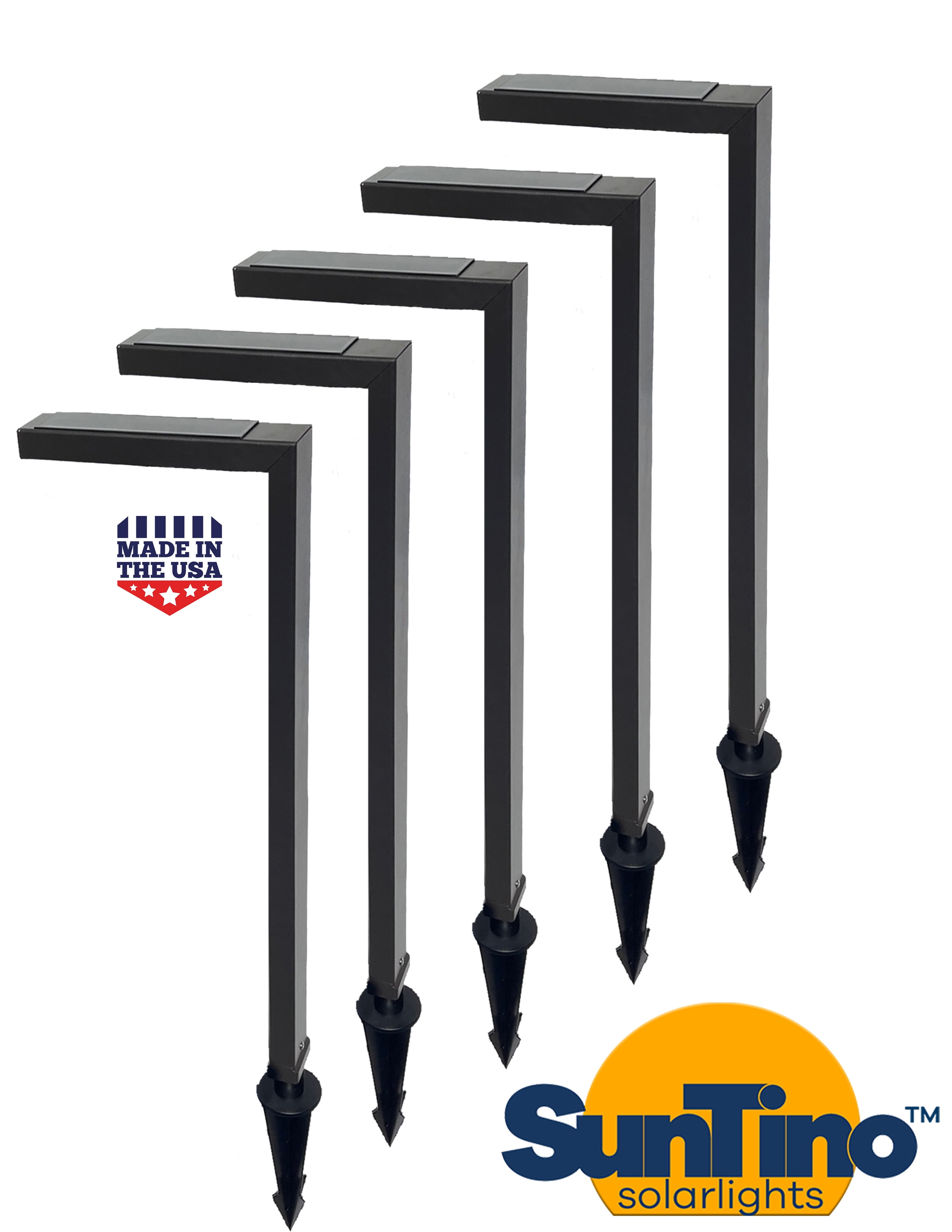 SunTino- SOLAR LOO WALKWAY FIXTURE 5 PACK - Walmart.com