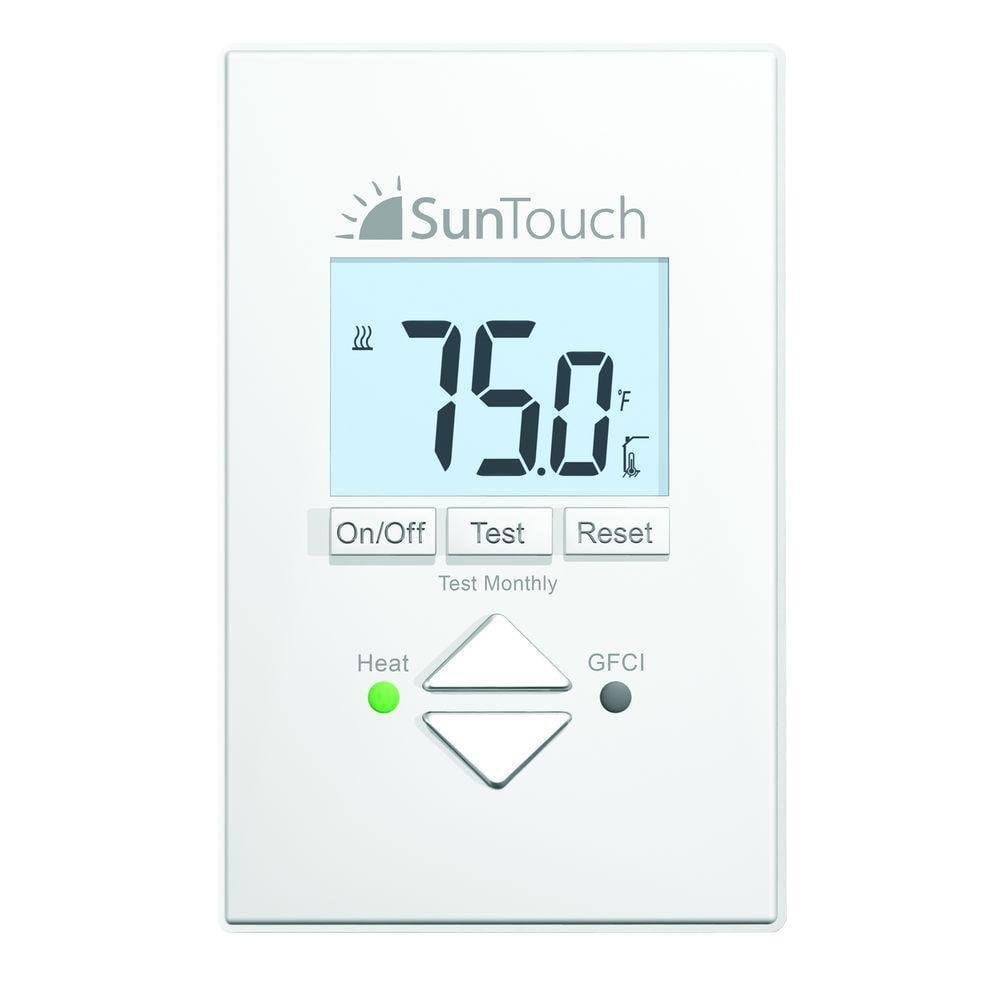 SunTouch SunStat Command Color Touchscreen Programmable Thermostat for ...