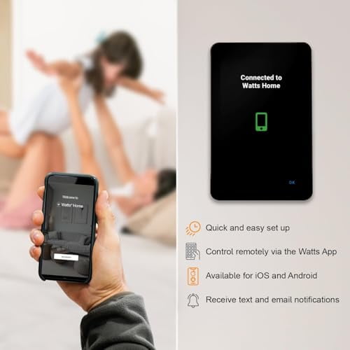 SunTouch SunStat CommandPlus Touchscreen Programmable Smart Wi-Fi Thermostat for Electric Floor ...