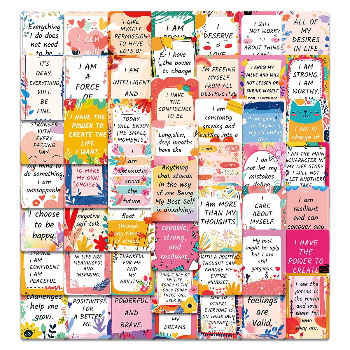 SunWMart Affirmation Cards, Motivational Inspirational Cards ...