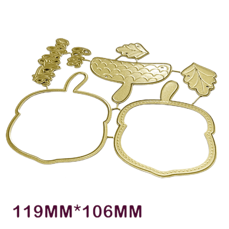 SunWMart Die Cuts Metal Cutting Dies Card Borders Edge Punch Template ...