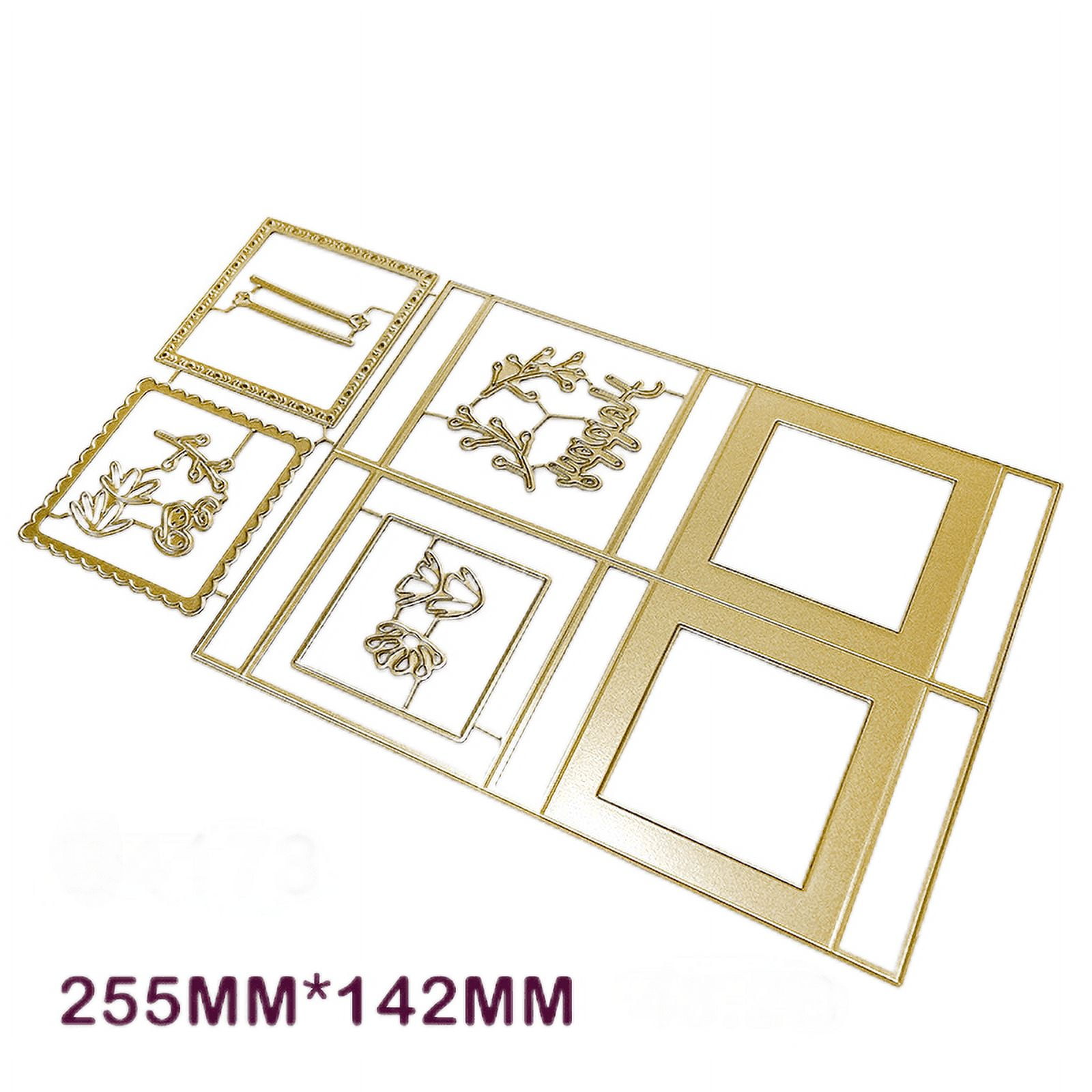SunWMart Die Cuts for Card Making, Metal Cutting Dies Embossing ...
