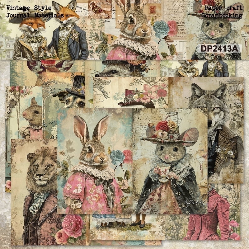 SunWMart Handmade Scrapbook Art Craft Paper, A5 Size 40 Sheets Single ...