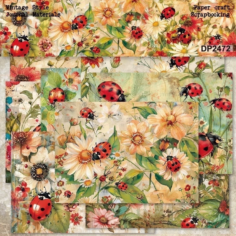 SunWMart Handmade Scrapbook Craft Paper A5 Size 16 Sheets Special ...