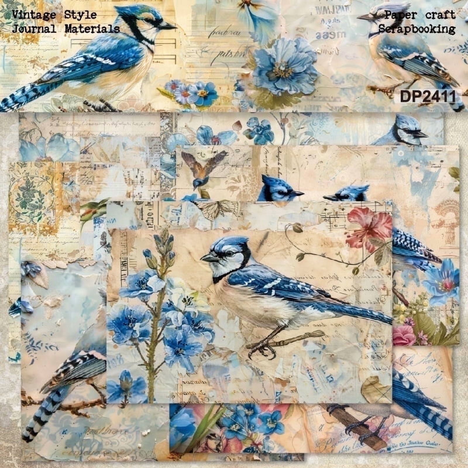 SunWMart Scrapbook Paper 16 Sheets, A5 Size Single Sided Scrapbooking ...