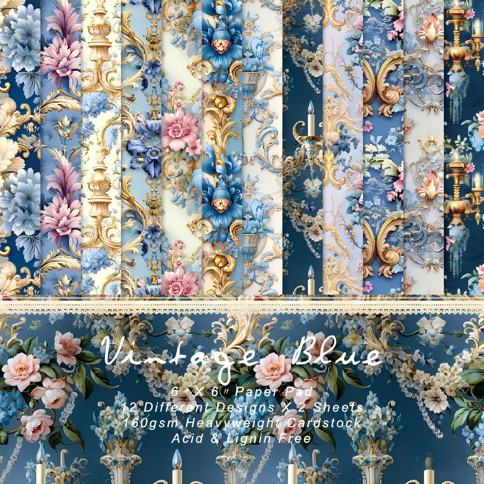SunWMart Scrapbooking Cardstock Decorative Paper for Card Making ...