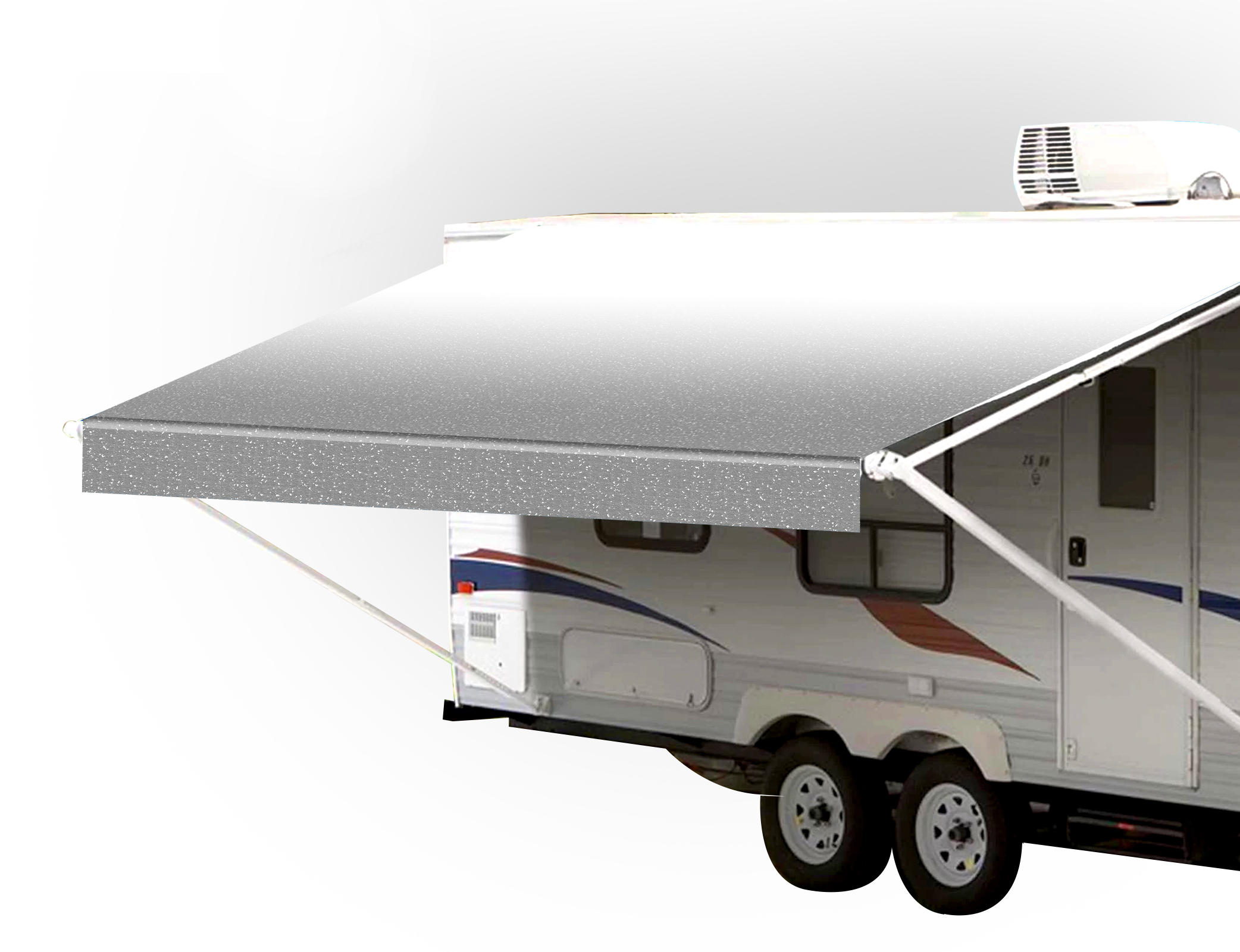 ALEKO Retractable RV Awning 16X8 ft Patio Camping Waterproof Vinyl ...
