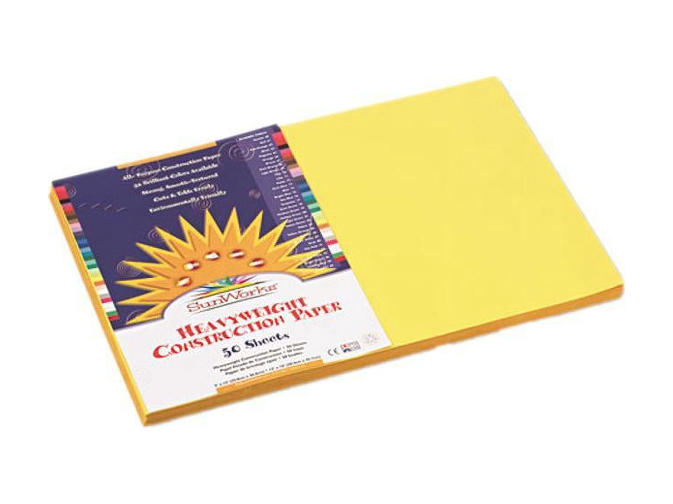 SunWorks Construction Paper, 12 x 18, Red, 50 Sheets/Pack - Walmart.com
