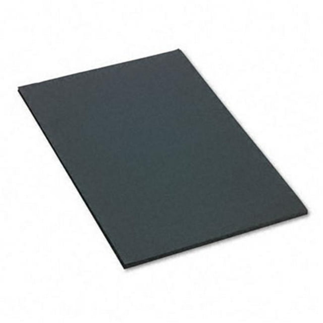 SunWorks Construction Paper Heavyweight 24 x 36 Black 50 Sheets ...