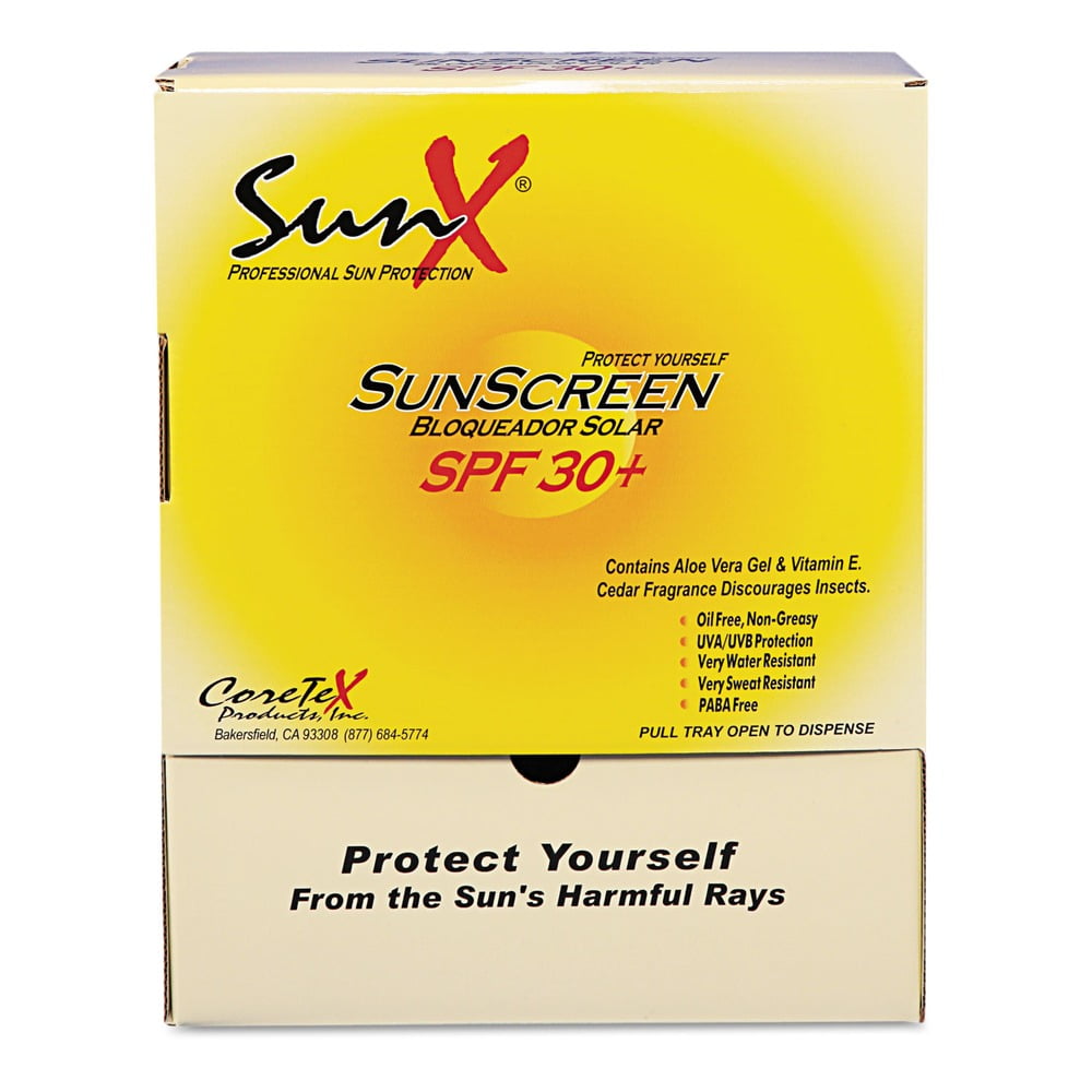 Single Dose Pouch SPF30 Sunscreen (100/Box) - Walmart.com