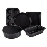 Cook N Home Non-Toxic 6-Piece Heavy Gauge Bakeware Set, Cake/Cookie ...