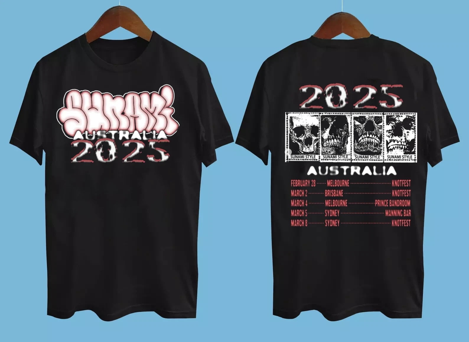 Sunamiiii Tour 2025 Gift For Fan Full Size Tshirt Best For Fan Gift New ...